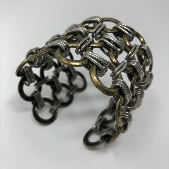 Jewelry | Chain Link Cuff Bracelet | Poshmark